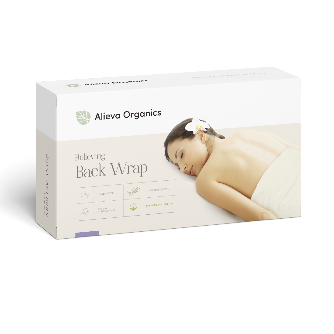 Organic Back Wrap | Aroma and Heat Therapy for Natural Relief, Rest and ...